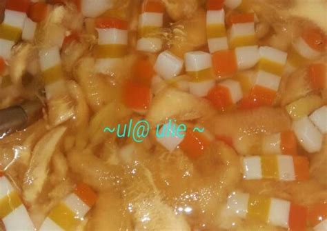 Resep Es Kuah Setup Nanas Oleh Ula Ulie Cookpad