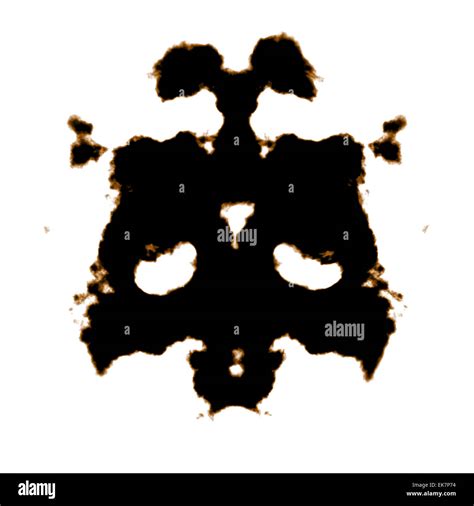 Rorschach Ink Blot Test Banque De Photographies Et Dimages à Haute