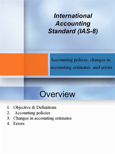 Topic 8 Ias 8 Eng Sv Pdf International Financial Reporting