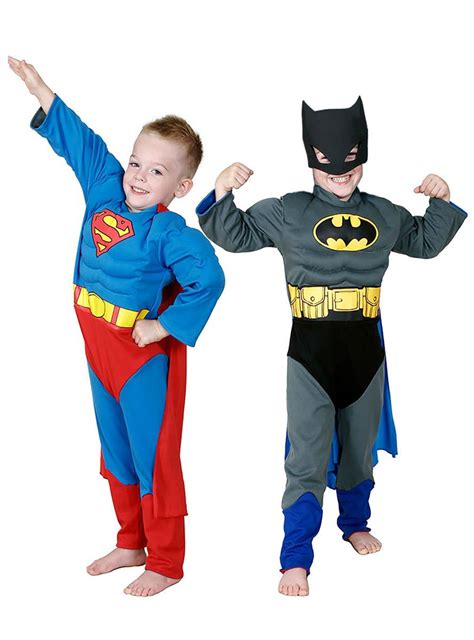 Batman To Superman Boys Costume Boys Reversible Superhero Costume
