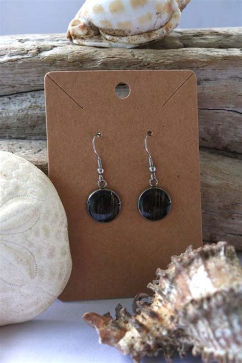 Simple Dangle Earrings The Invasive Fin Handcrafted In The Us