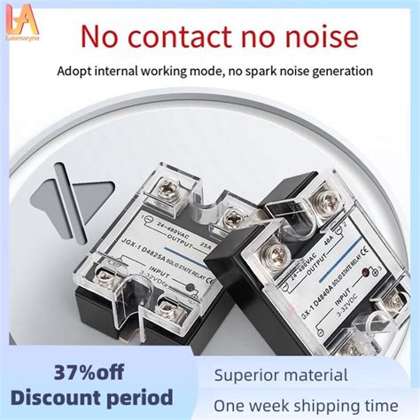 Single Phase Solid State Relay Single Phase Ssr Dc Control Ac Solid