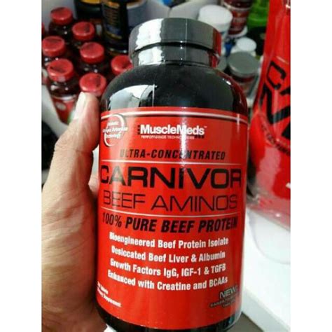 Jual Amino Carnivor 300 Tablet Musclemeds Carnivor Shopee Indonesia