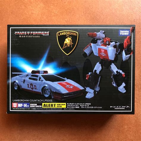 Transformers Ko Masterpiece Mp 14 Mp14 Red Alert Anime Color Edition Misb Hobbies