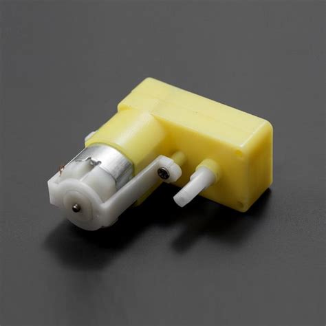 Tt Geared Motor With Back Shaft 160rpm 6v L Shape Kd Robot Kit