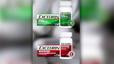 Excedrin Products Temporarily Discontinued Company Says Boston News