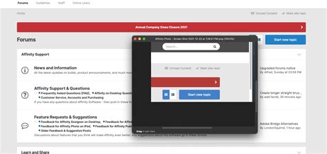 Assigning A Color Profile By Default In Affinity Photo Pre V Archive Of Desktop Questions