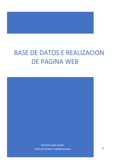 Diferentes Tipos De Bases Pdf Bases De Datos Computación En La Nube