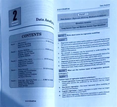 Data Analytics Unit 2and3 2 Sj To • ~ 1 1 2 7j