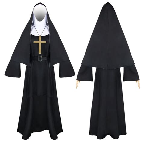 The Nun The Conjuring 2 Valak Halloween Cosplay Costume Cosplay