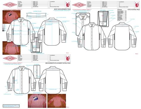 Fashion Tech Pack Template