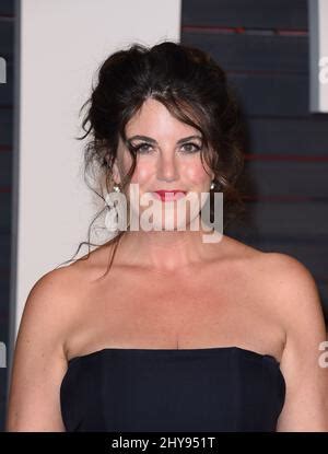 Monica Lewinsky Attending The Vanity Fair Oscar Party Held At The