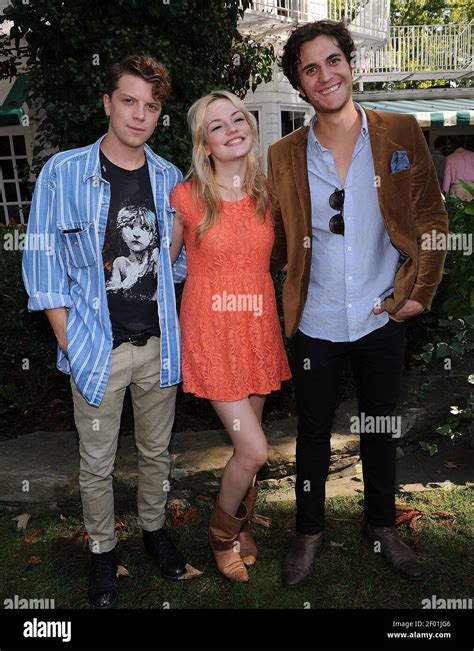 6 October 2012 East Hampton Ny L R Actor Michael Seater Actress