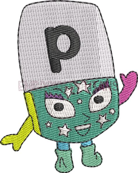 P Alphablocks Free Machine Embroidery Design Download In Pes Jef Vp3 Formats
