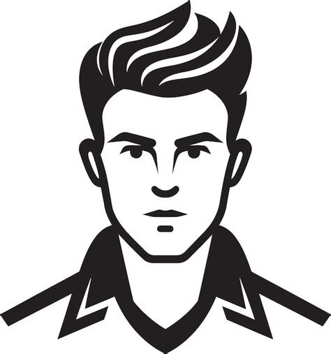 Premium Vector Abstracted Masculine Reflections Man Vector Blackshadows Explored Black Vector