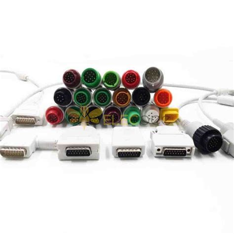 Electrode Dc 3mm Plug Safety Dc Connector For Ecg Cables