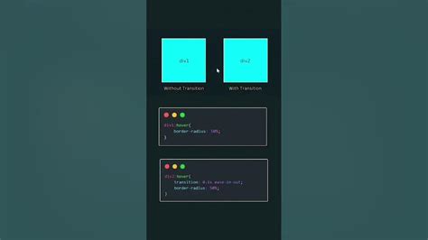 Html Css Hover Border Radius Effect Coding Reels Web Animation Youtube