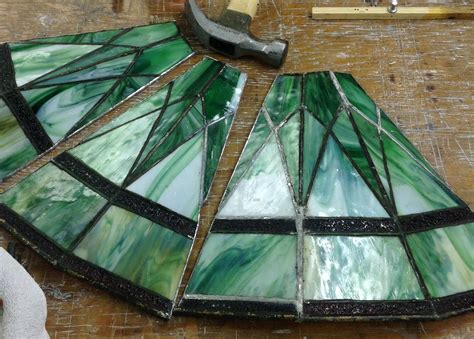 Making A Stained Glass Lamp Shade At Marjorie Lockett Blog