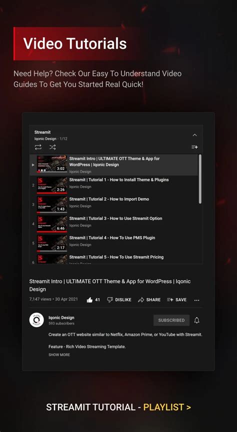 Streamit 20 Video Streaming Wordpress Theme Rtl Masterbundles