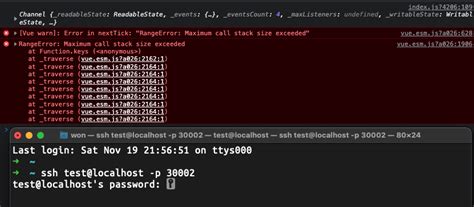 the program keeps crashing on connection · issue 1238 · mscdex ssh2