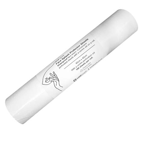 Waterproof Face Splash Protector Sheets Sani Touch