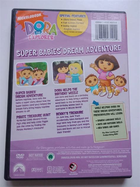 Closing To Dora The Explorer Super Babies Dvd