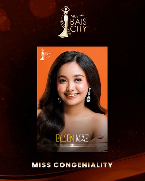 Ellen Mae Marie Alba Miss Miss Bais City 2024