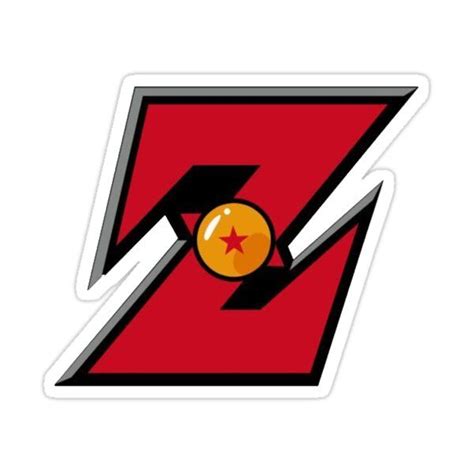 Db Z Symbol Logo Sticker By Sukko Artofit