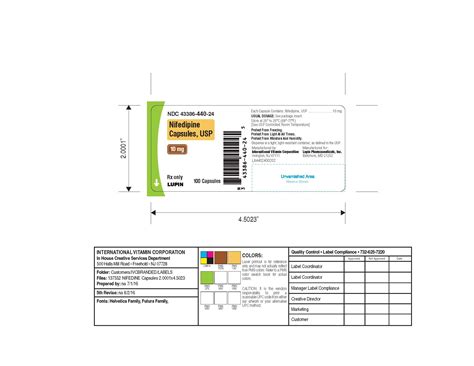 Dailymed Nifedipine Capsule