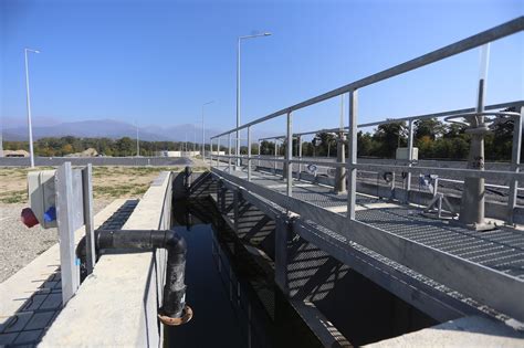 თელავში წყალარინების გამწმენდი ნაგებობის მშენებლობა დასრულდა Knews Ge