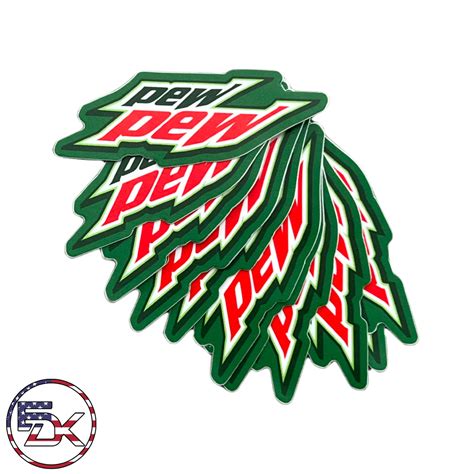 Pew Pew Sticker Everydaykydex