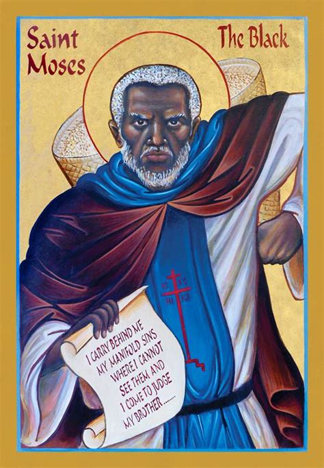St Moses The Black Of Ethiopia Damascene Gallery