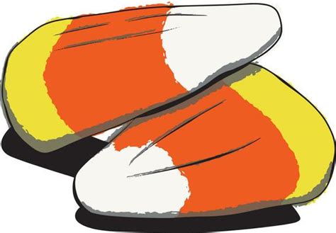 Candy Corn Outline Vector Art Icons And Graphics For Free Download
