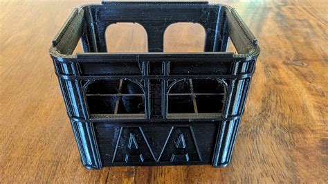 Stackable Beer Crate For Batteries By Happyblue Download Free Stl Model