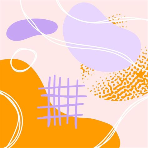 추상적인 손으로 그린 배경 터 일러스트레이션 프리미엄 벡터