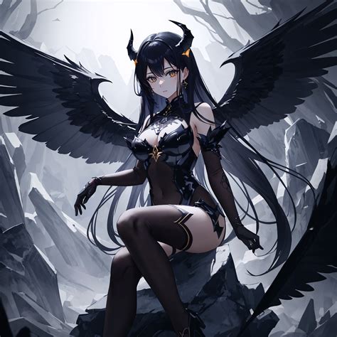 Artstation Anime Demon Girl