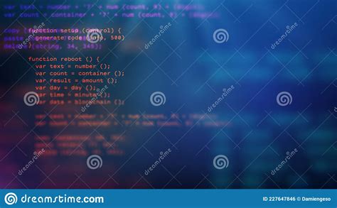 Abstract Programming Illustration Cloud Technology Data Security
