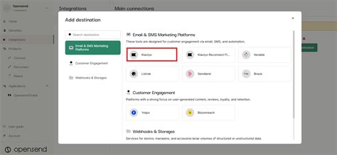 How Do I Integrate Opensend Connect Into Klaviyo