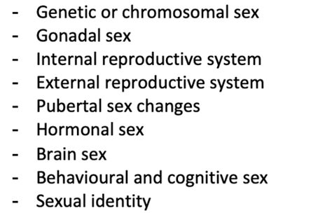 Lecture 2 Sex Differences Flashcards Quizlet