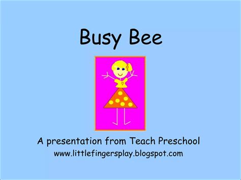 Busy Bee Pptx