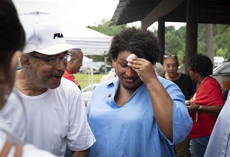 Stacey Abrams Begs Raphael Warnock For Help Catching Kemp In The Polls Sandra Rose
