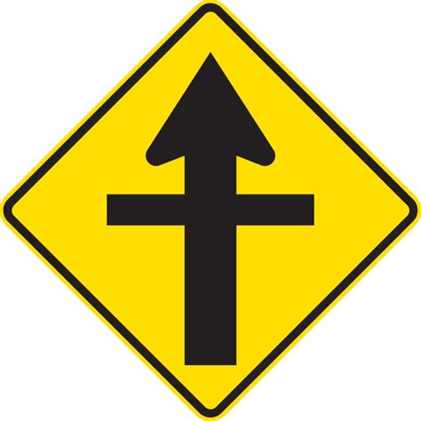 Pw 9 Junction Sign Wj2a Or W11 2 Rtl