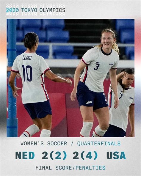 Netherlands Vs Uswnt Tokyo Olympic Games 2020 Usa Soccer Women