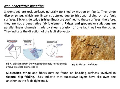 Lineation Pptx Geology Science