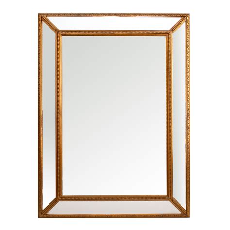 Parclose Gilt Beveled Mirror 19th Century 225 X 305 The Paris Market
