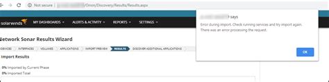 Discovery Import Fails On Samvman Free Polling Engine