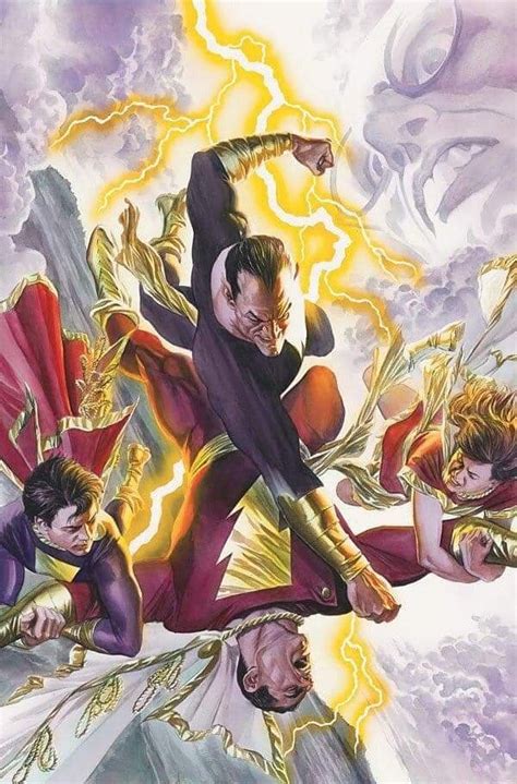 [artwork] Black Adam Vs Shazam By Alex Ross R Dccomics