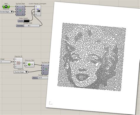 Non Self Intersecting Closed Polyline From Planar Set Of Points Rhino