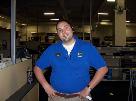 Best Buy Employee Look Name Tags Are Small Best Buy Logo… Flickr