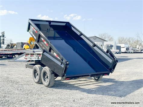 Bwise 7×12 Low Pro Dump Trailer Built For Heavy Lifting
